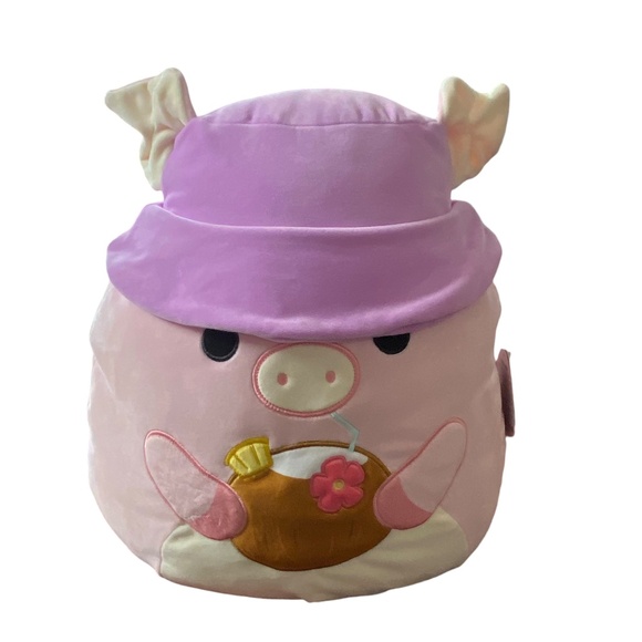 Squishmallows | Toys | Squishmallow Summer 6 Inch Peter The Pig With ...